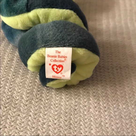 Ty | Other | Ty Hissy The Snake Beanie Baby | Poshmark